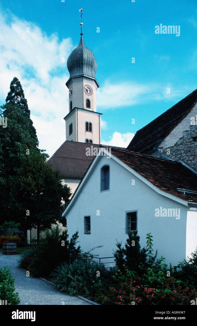 Church in maienfeld hi-res stock photography and images - Alamy