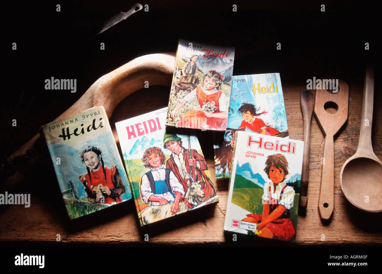 Heidis village hi-res stock photography and images - Alamy