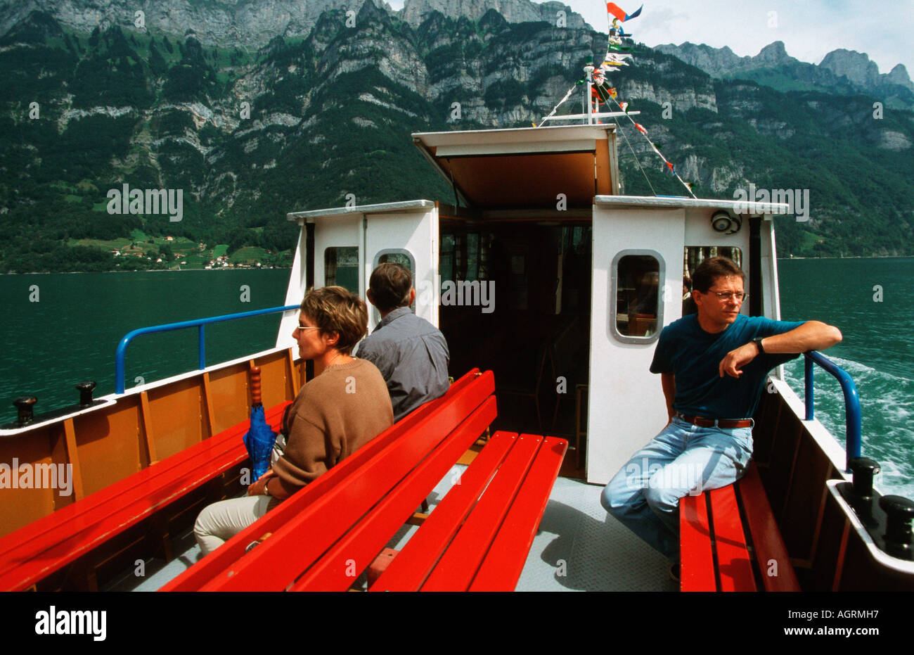 People on ship Stock Photo - Alamy