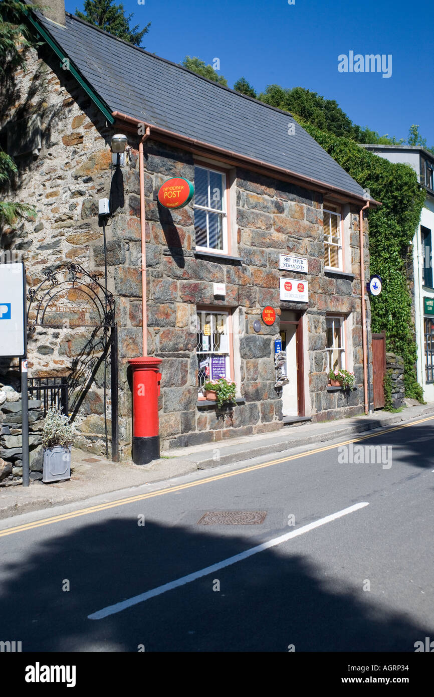 Post office at Beddgelert Snowdonia North Wales United Kingdom Stock ...
