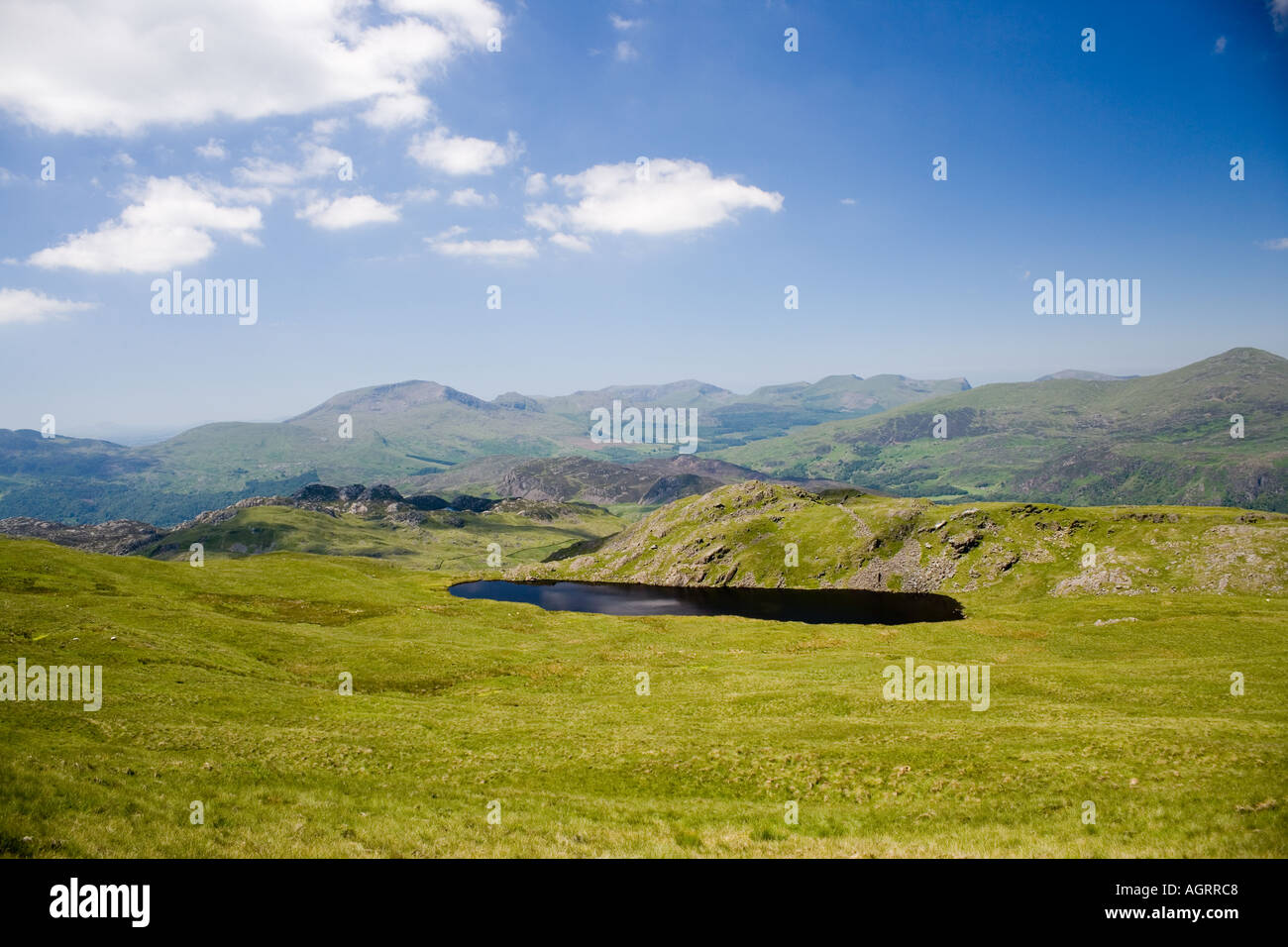 North wales mountain lake tarn hi-res stock photography and images - Alamy
