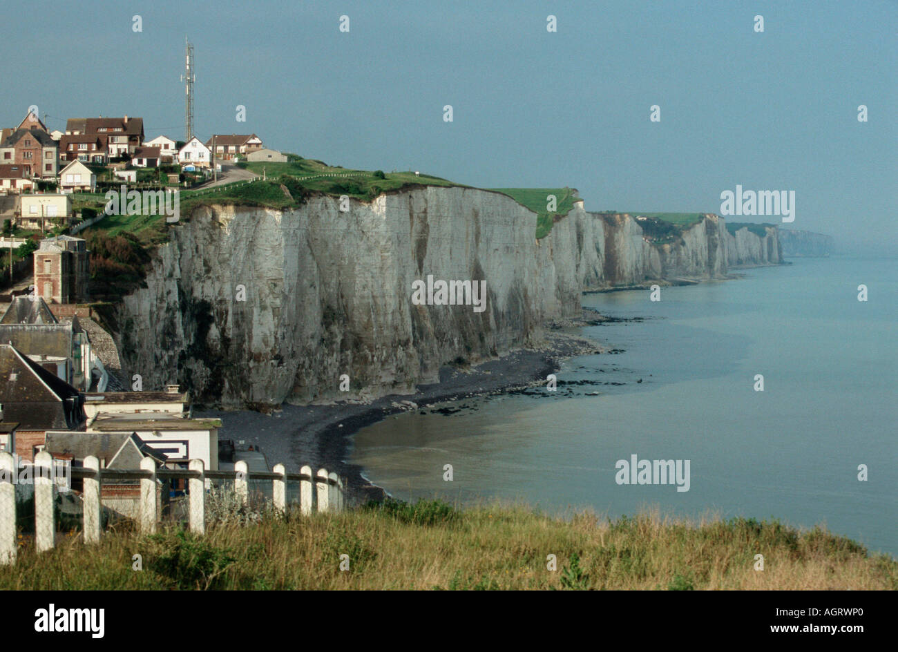 Chalk Cliff Coast Stock Photo - Alamy