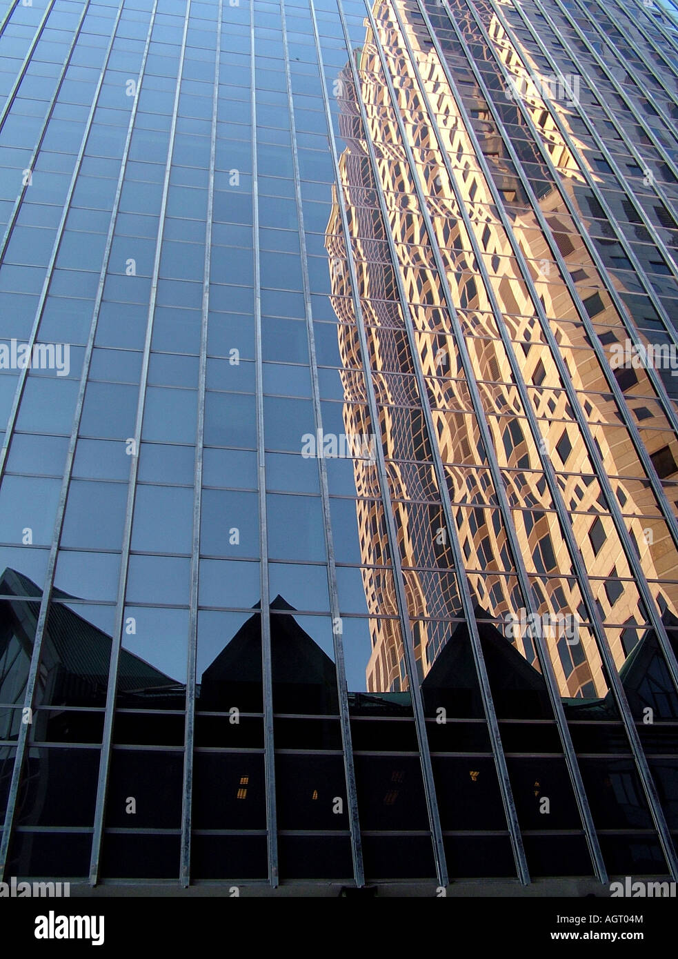 Reflections of buildings Stock Photo - Alamy