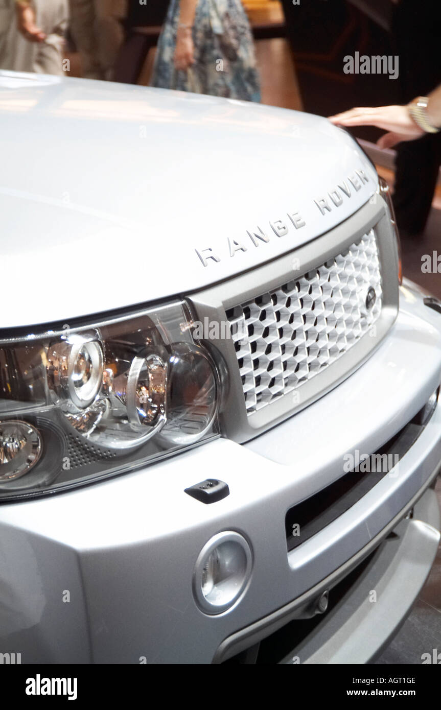 Land, rover, range, at, London, motorshow, held, at the, excel, centre ...