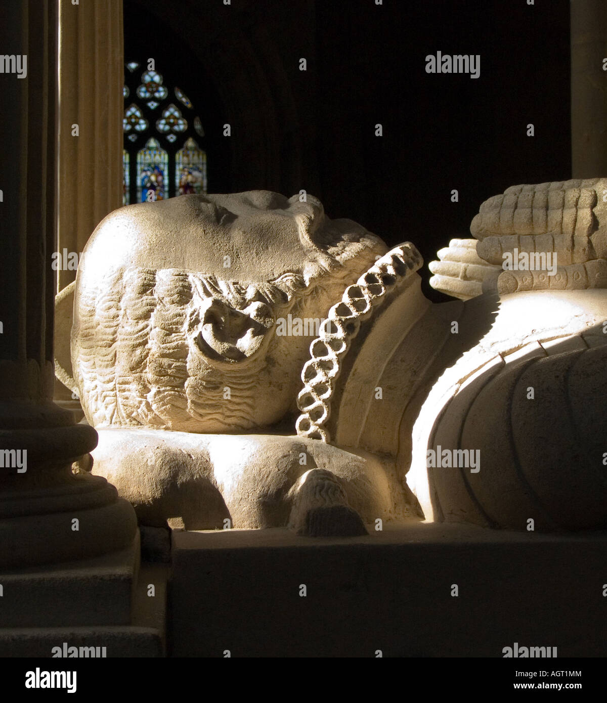 Leweston Memorial, Sherborne Abbey, Dorset, England, UK Stock Photo - Alamy
