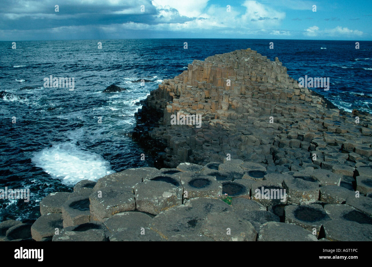 Basalt columns / Giant's Causeway Stock Photo - Alamy