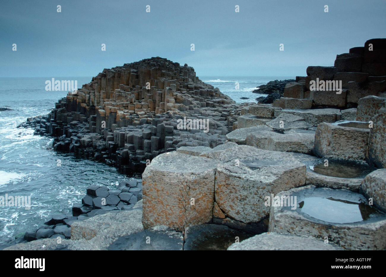 Basalt columns / Giant's Causeway Stock Photo - Alamy