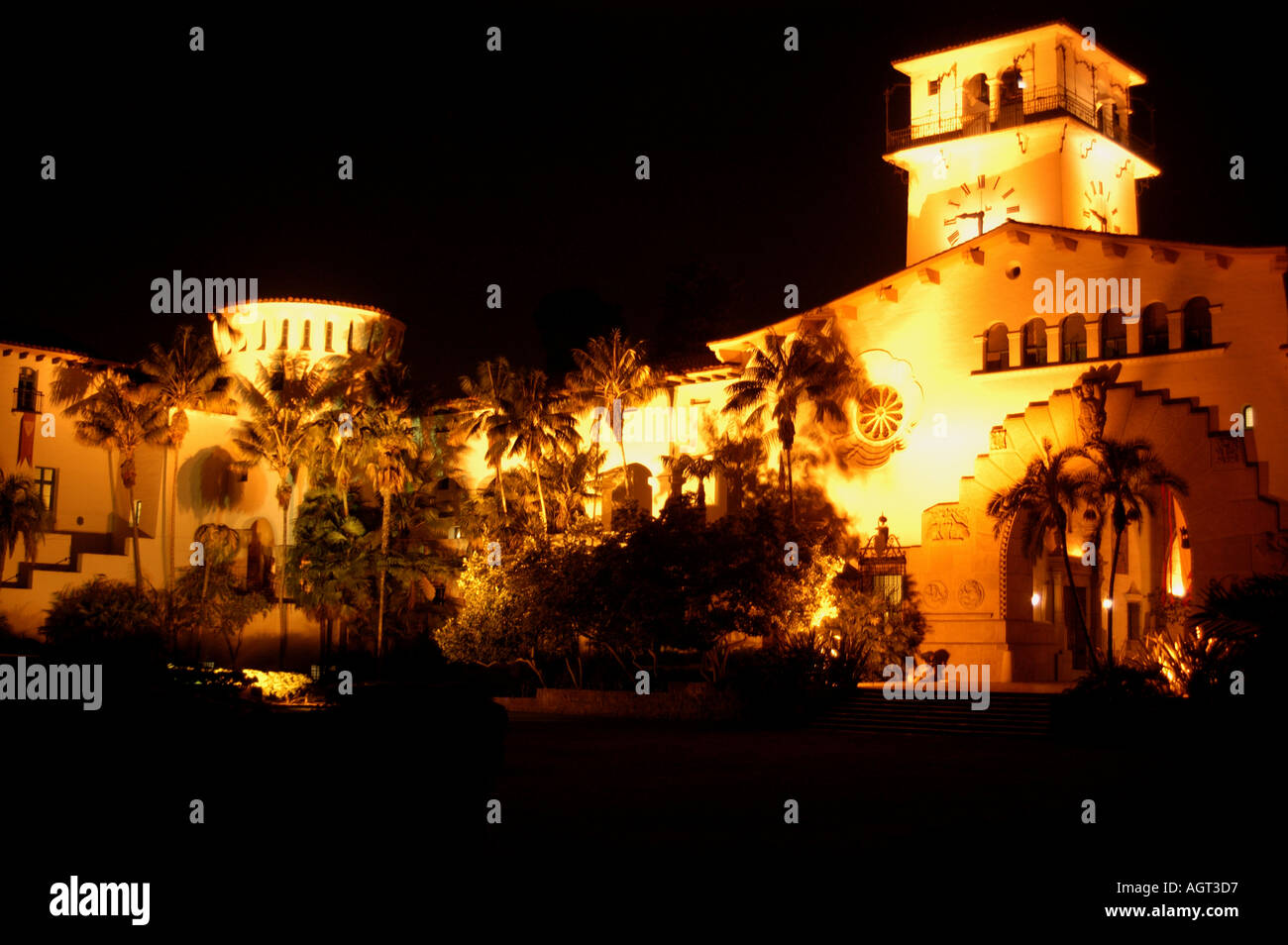 Santa Barbara County Courthouse Stock Photo - Alamy