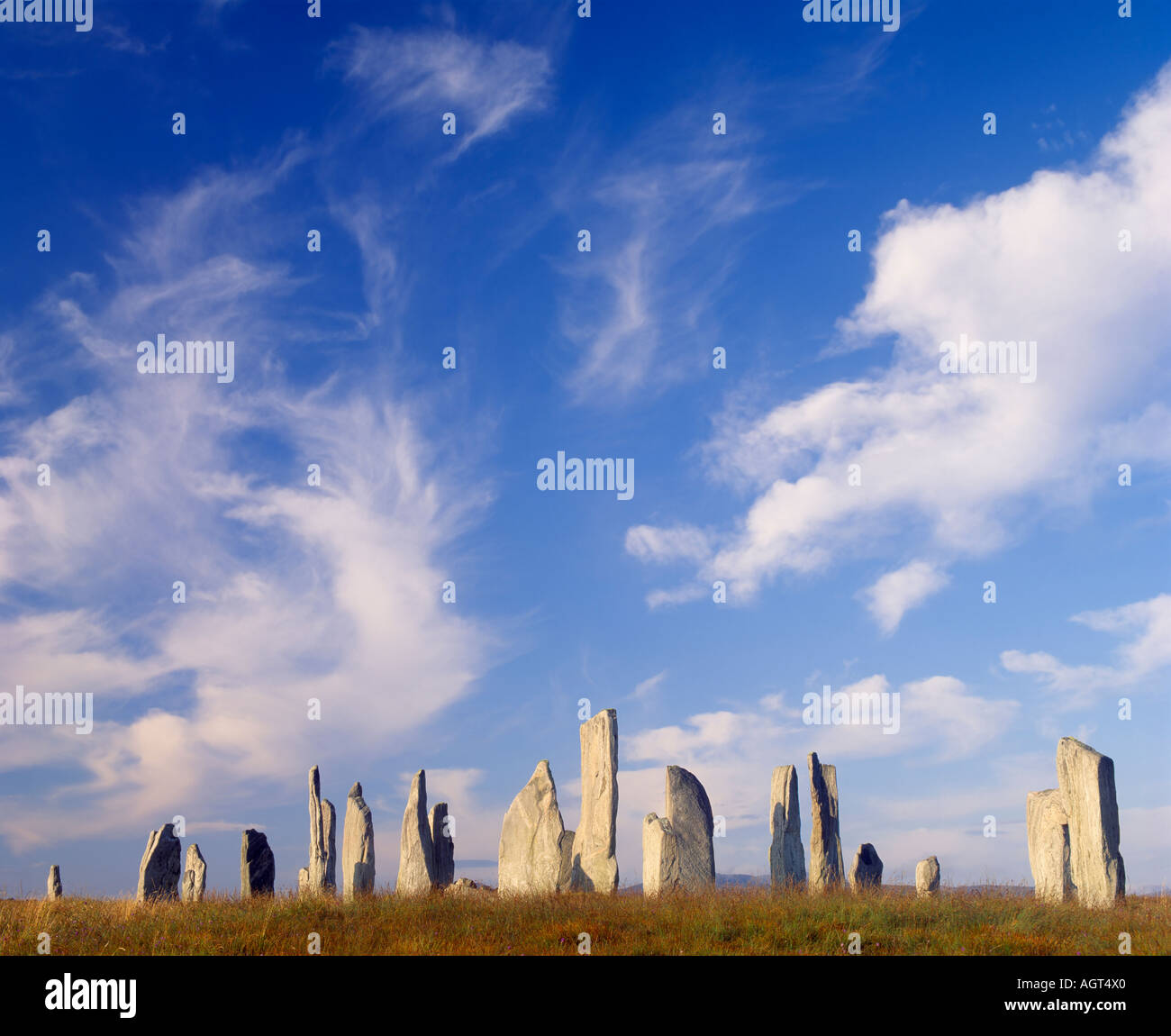 Callanish Standing Stones, Isle of Lewis, Western Isles, Scotland, UK ...