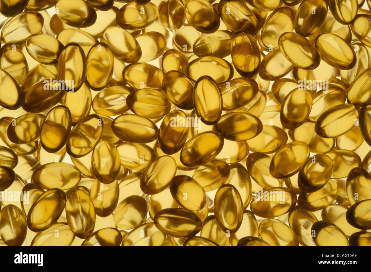 Vitamin E capsules Stock Photo - Alamy