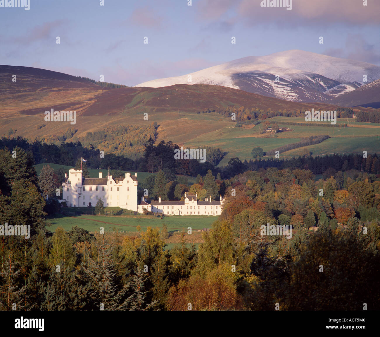 Blair atholl castle sun hi-res stock photography and images - Alamy
