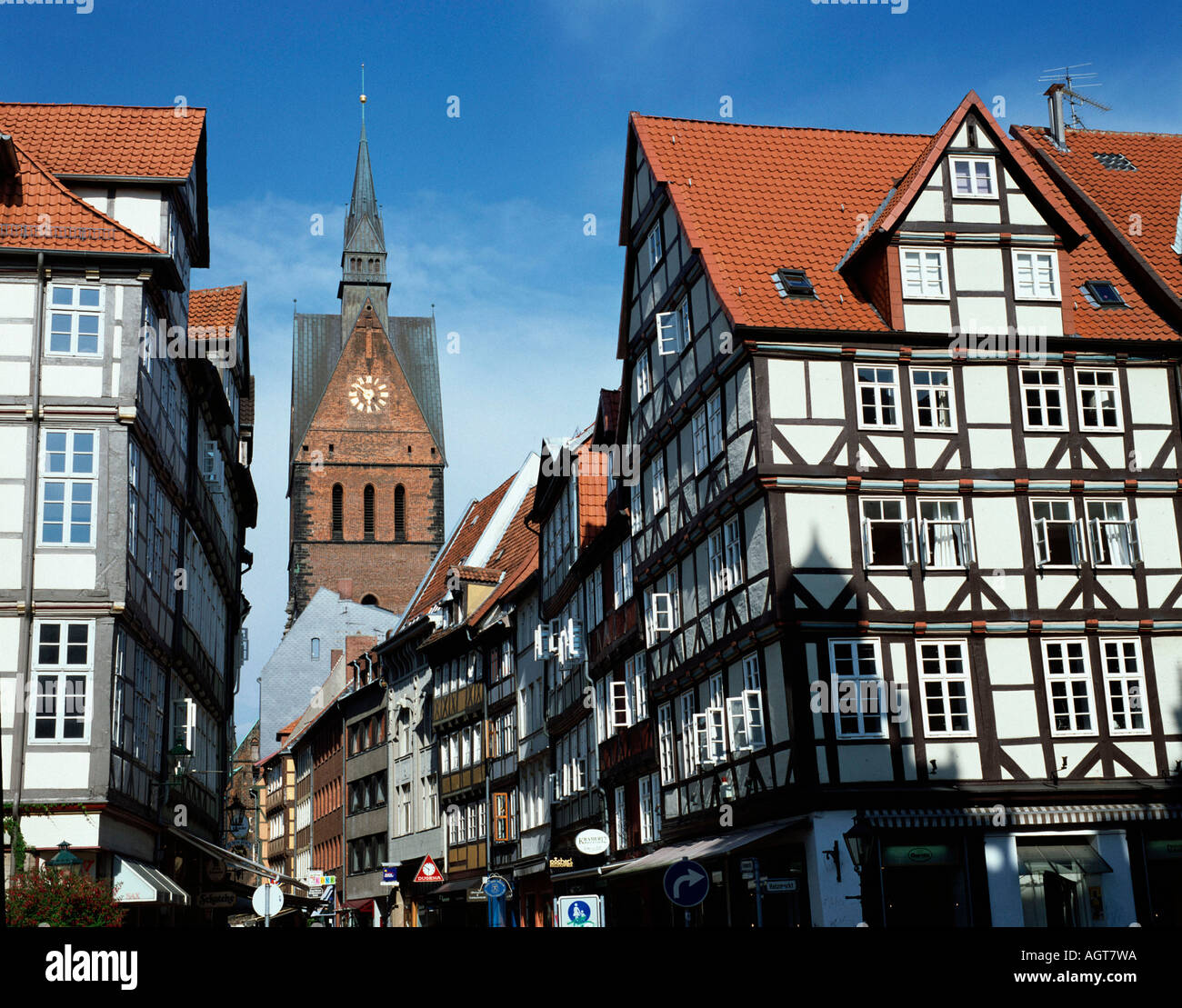 Old part of Hanover Stock Photo - Alamy