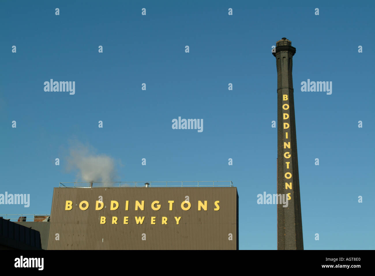 Boddington brewery manchester Stock Photo - Alamy