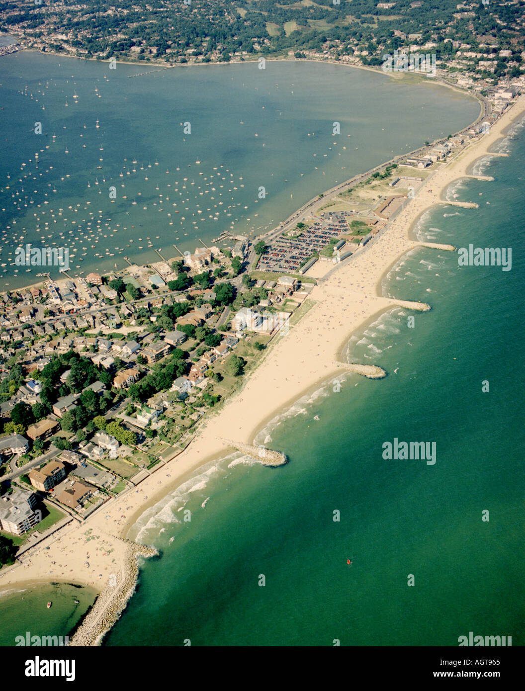 Poole harbour dorset aerial hi-res stock photography and images - Alamy