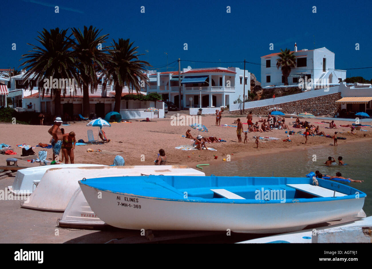 Boats at beach Stock Photo - Alamy