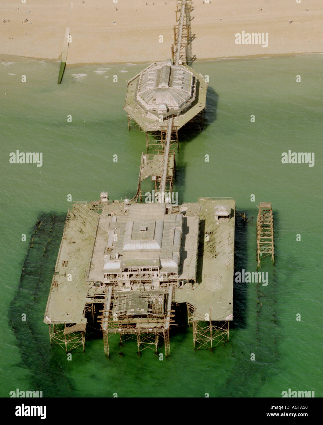 West pier, brighton, before fire hi-res stock photography and images ...