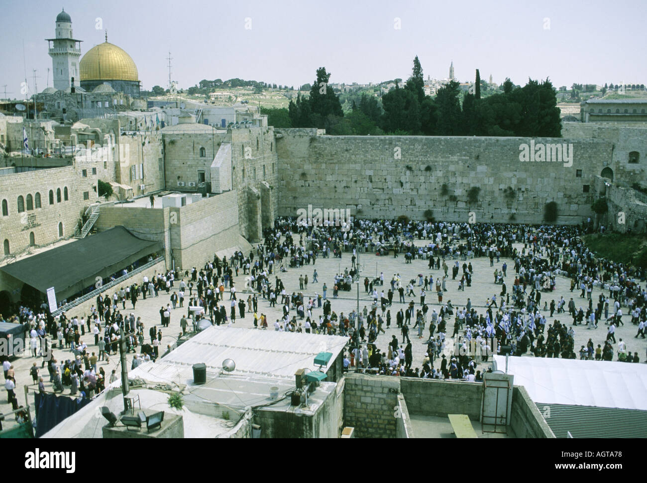 Jews at Western Wall Jerusalem Al Quds Israel Palestine Stock Photo - Alamy
