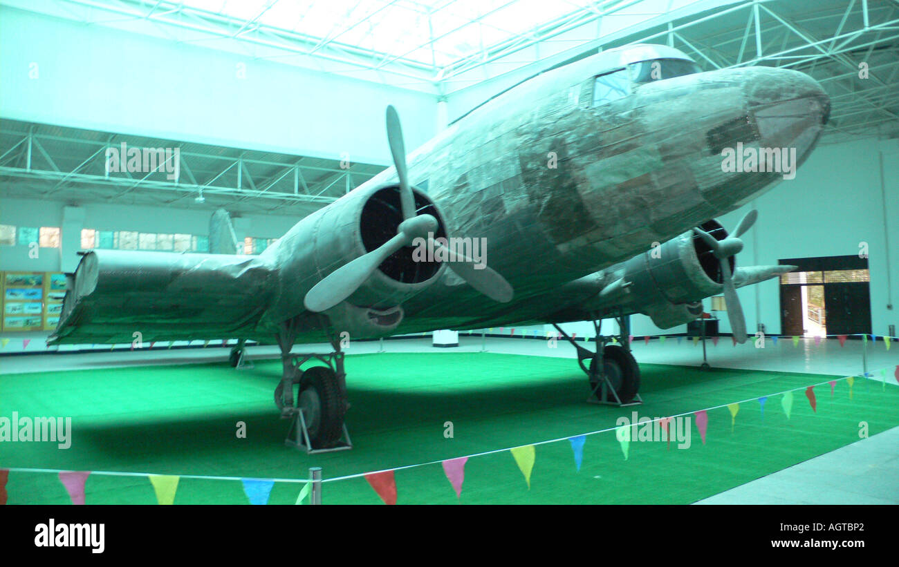 American Hump Plane in Pianma Museum, Nujiang, China Stock Photo - Alamy