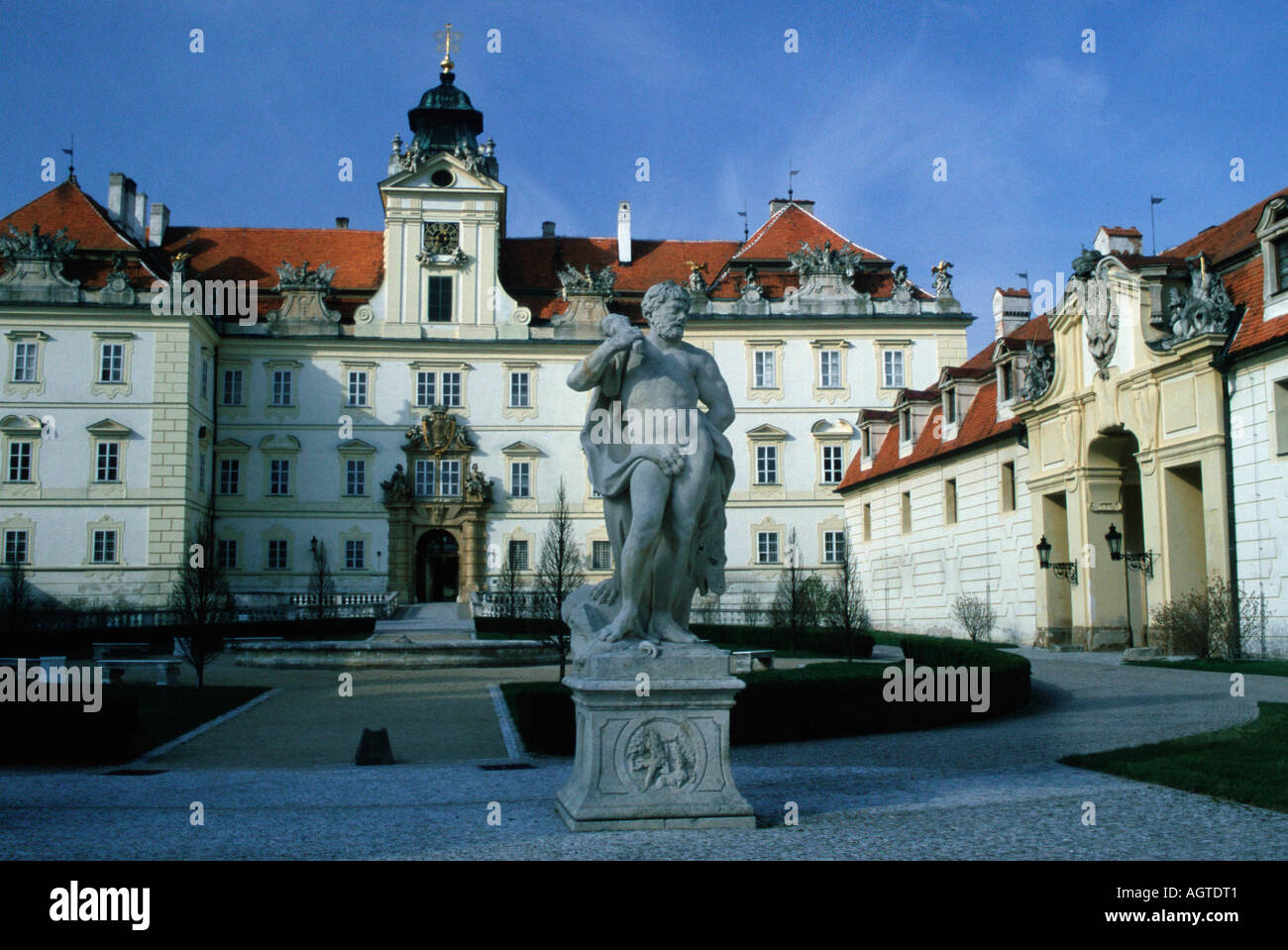 Castle Lichtenstein / Valtice Stock Photo - Alamy