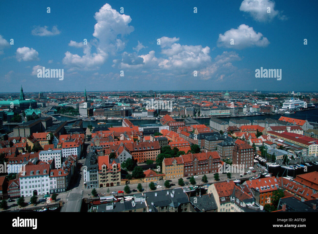Overview of copenhagen hi-res stock photography and images - Alamy