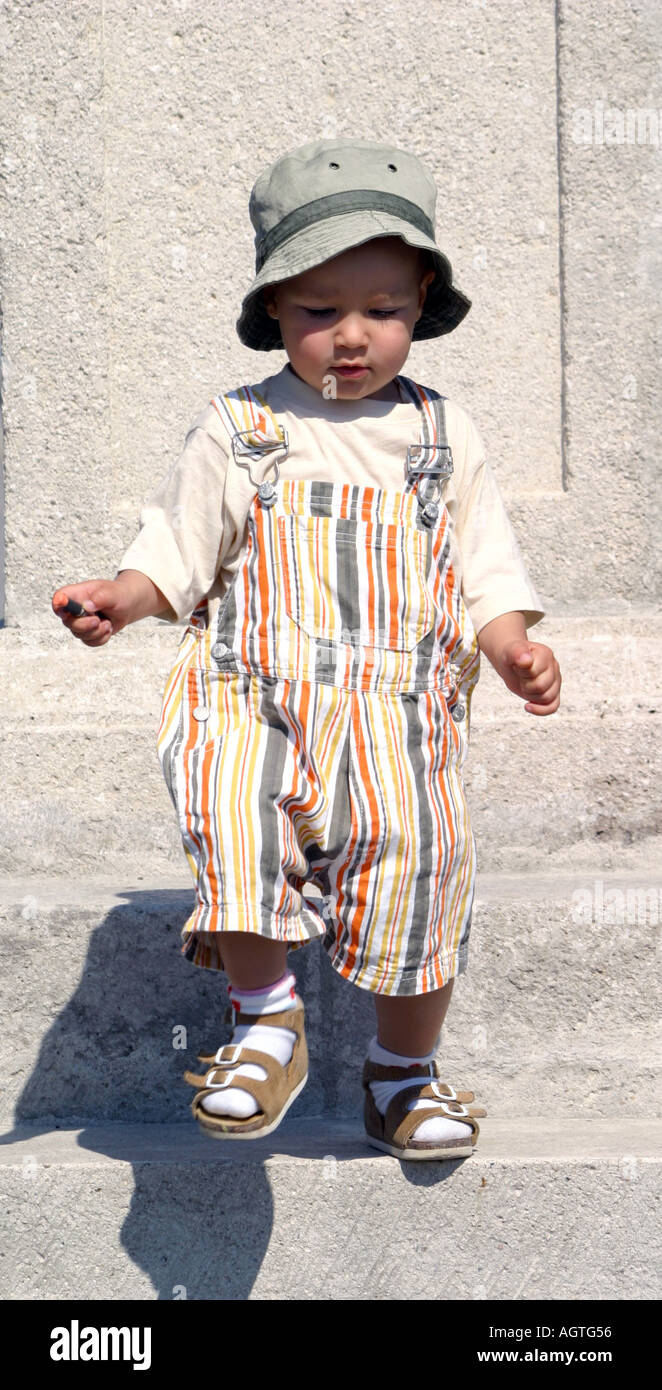 Infant walking stairs hi-res stock photography and images - Alamy