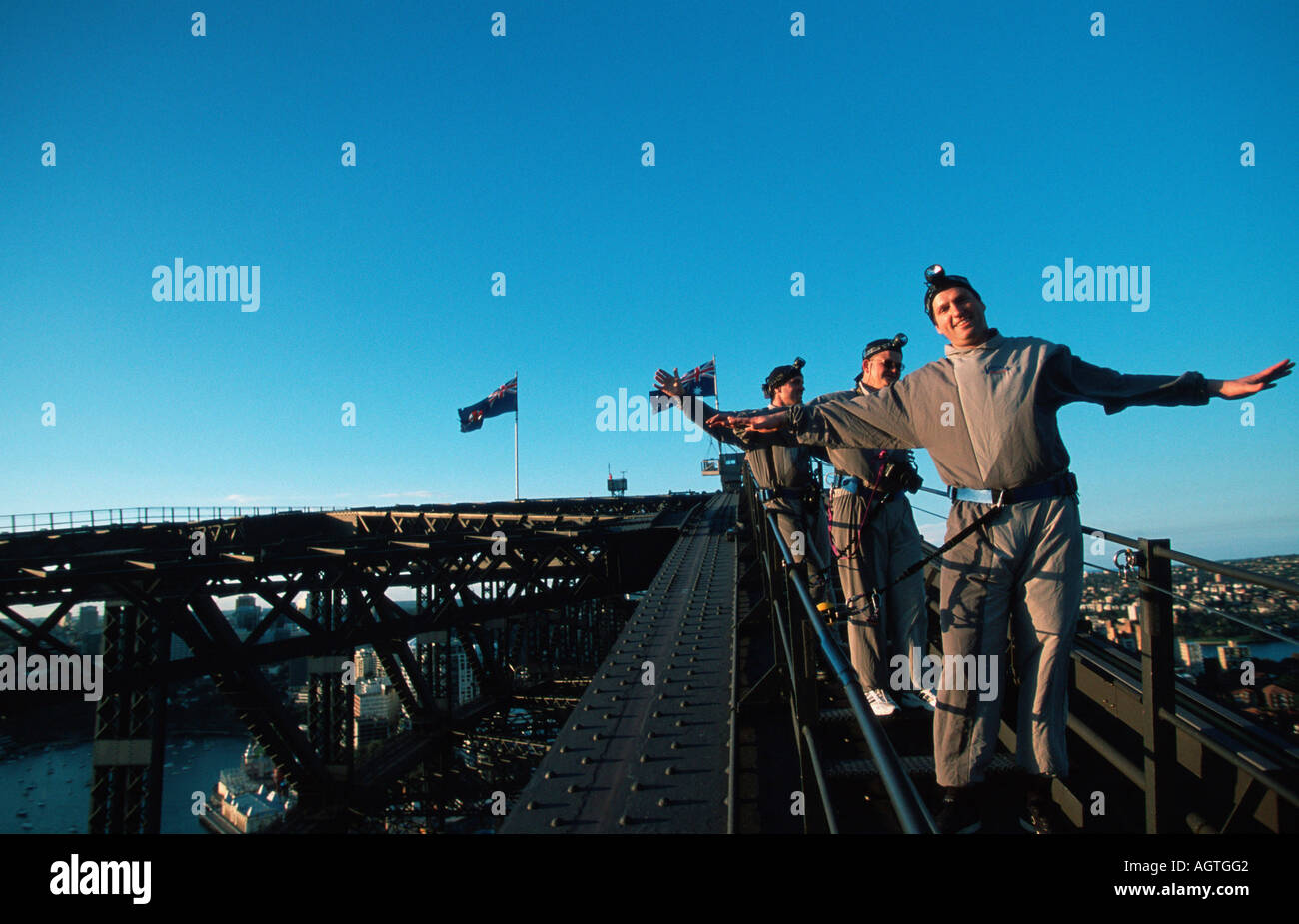 Bridge Climb / Sydney Harbour Bridge Stock Photo - Alamy