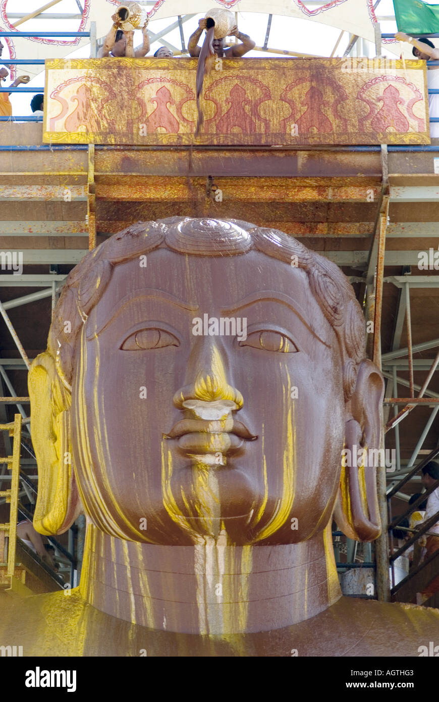 VMM79995 Mastabhishek Bahubali Statue Sravanbelagola Banglore Karnataka ...