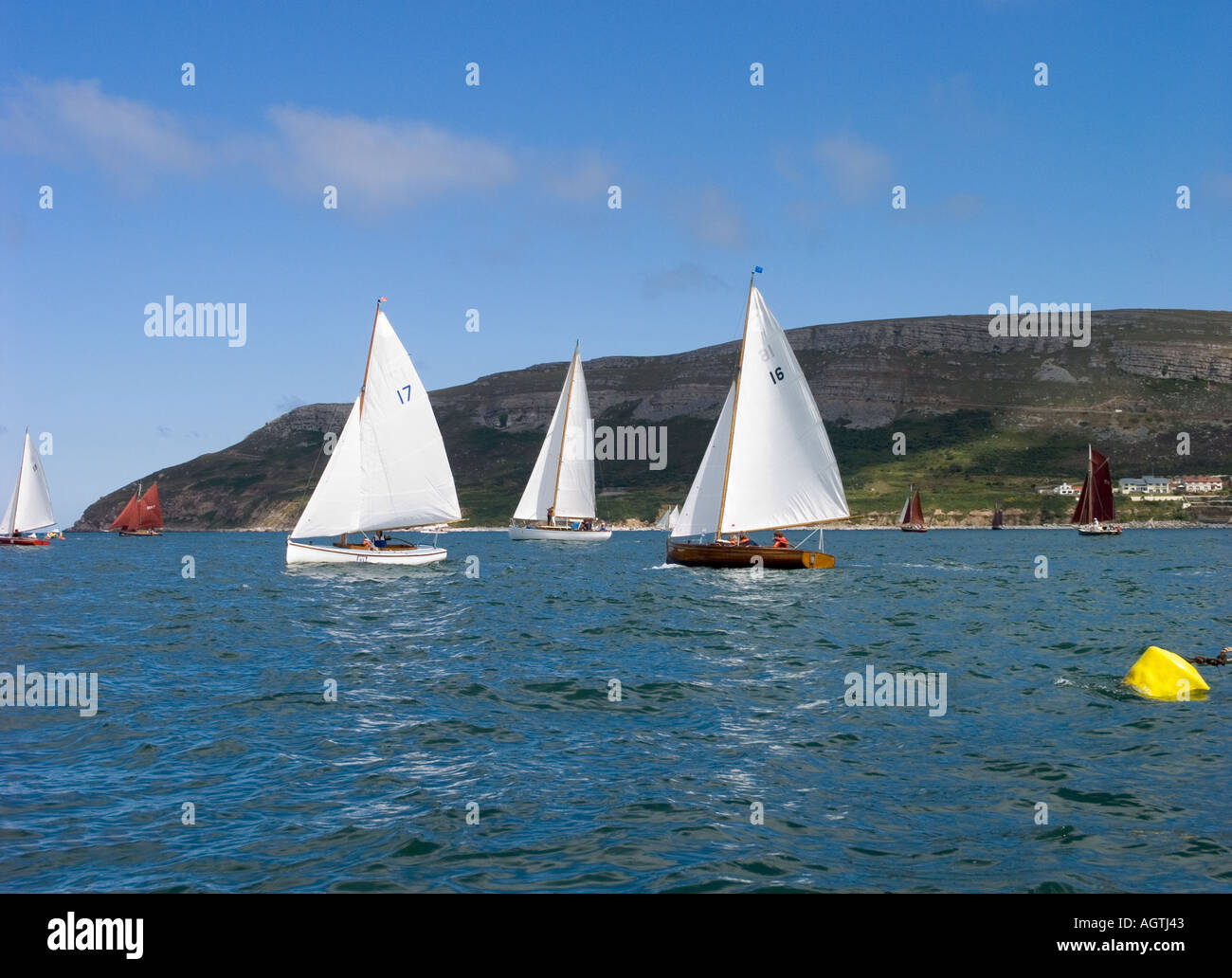 Conwy One Designs racing During the 2005 Conwy River Festival off the ...