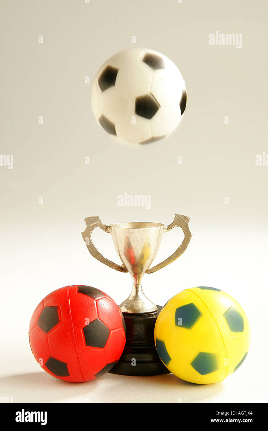 Soccer balls cup hi-res stock photography and images - Alamy