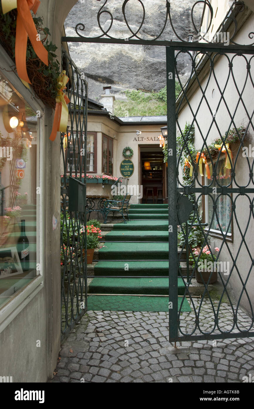 Restaurant alt salzburg austria salzburg salzburg hi-res stock ...