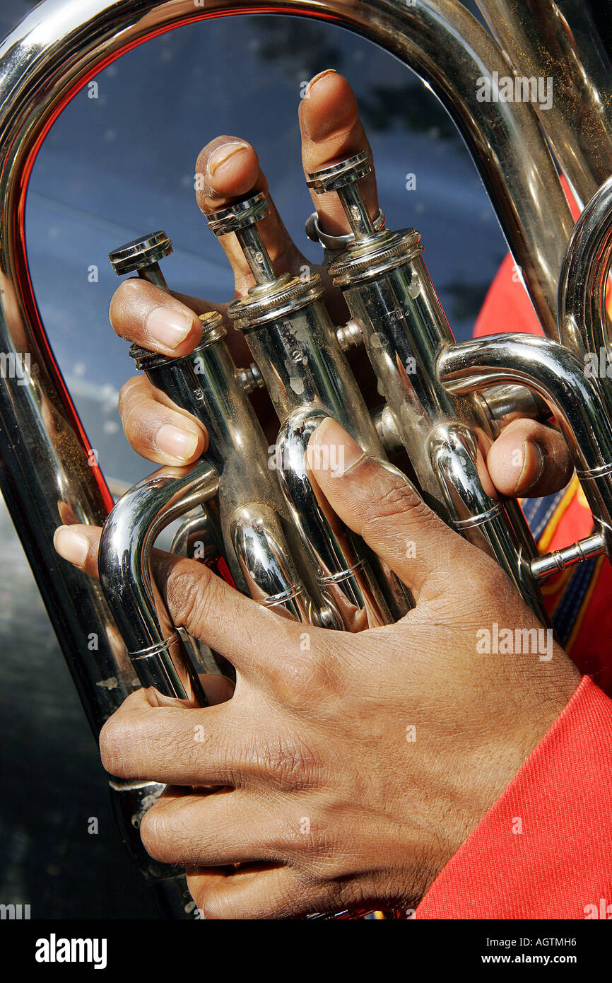 Musical Instrument Trumpet Known As Baja Played During Indian Marriages musical-instrument-trumpet-known-as-baja-played-during-indian-marriages