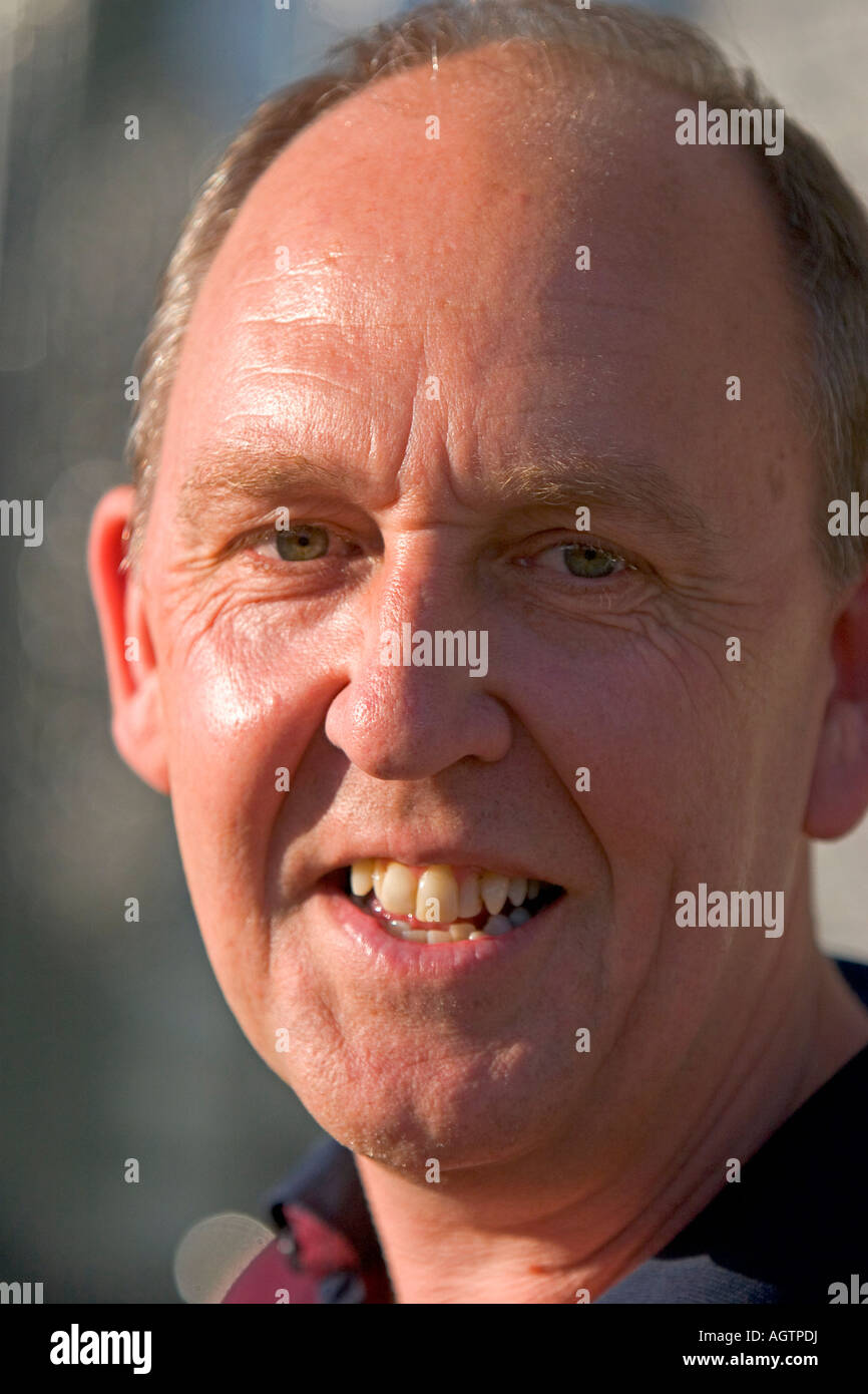 Portrait of a dutchman in Amsterdam Netherlands Stock Photo - Alamy