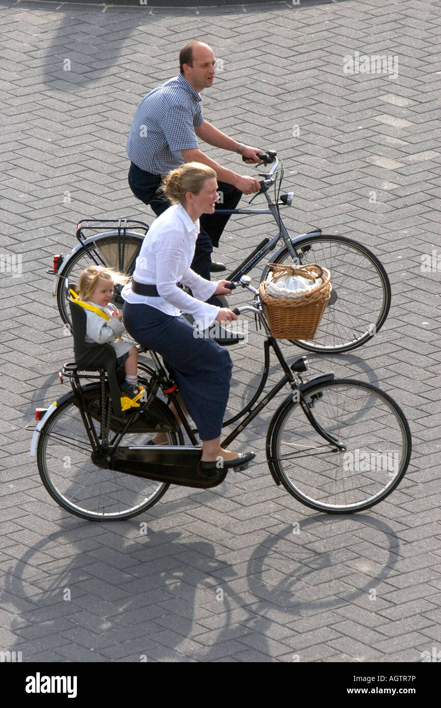 Nederland bicycle family hi-res stock photography and images - Alamy