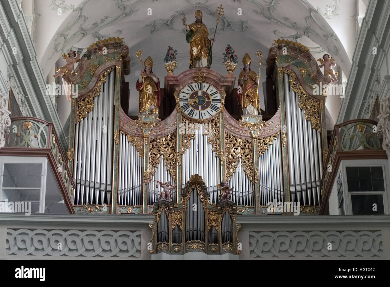 Organ loft in the cathedral hi-res stock photography and images - Alamy