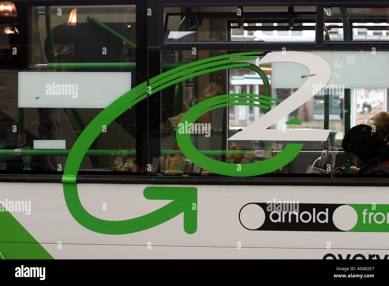 Nottingham East Midlands The Go2 Bus service interacting with the tram ...