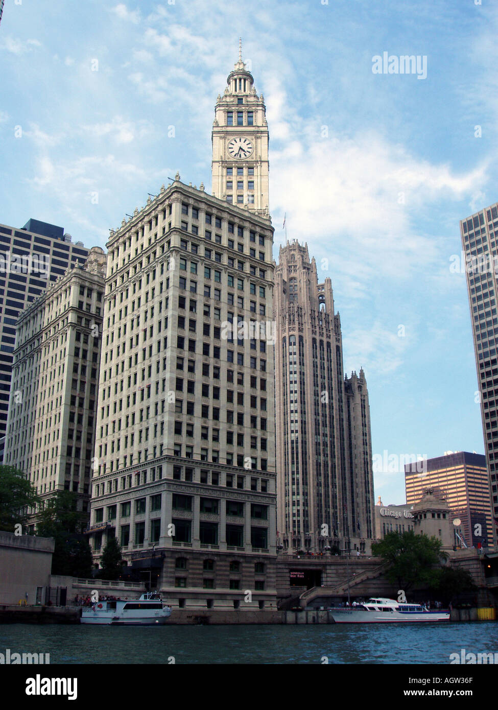 Chicago Wrigley Building Stock Photo - Alamy