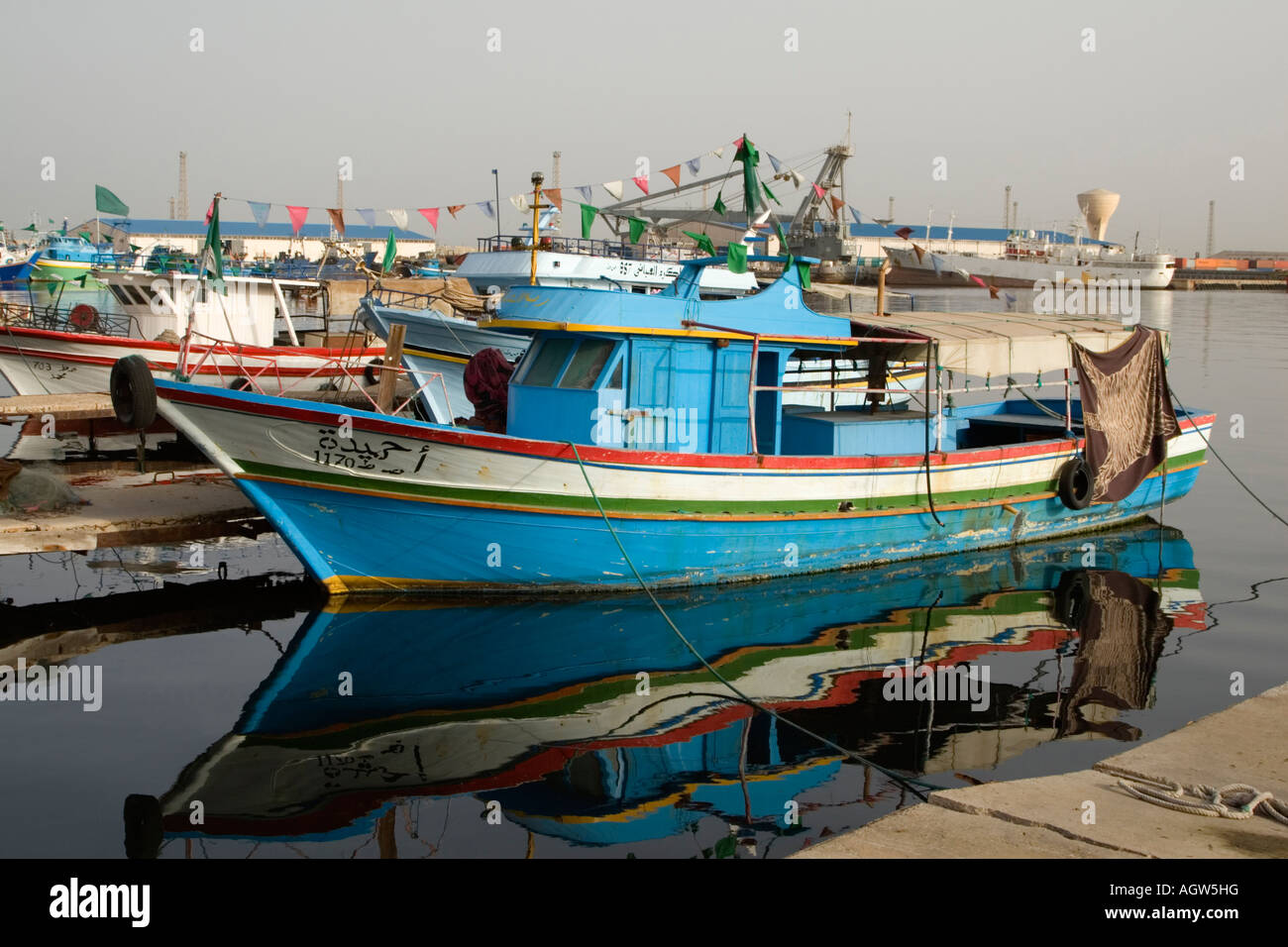 Tripoli libya fishing boat tripoli hi-res stock photography and images ...