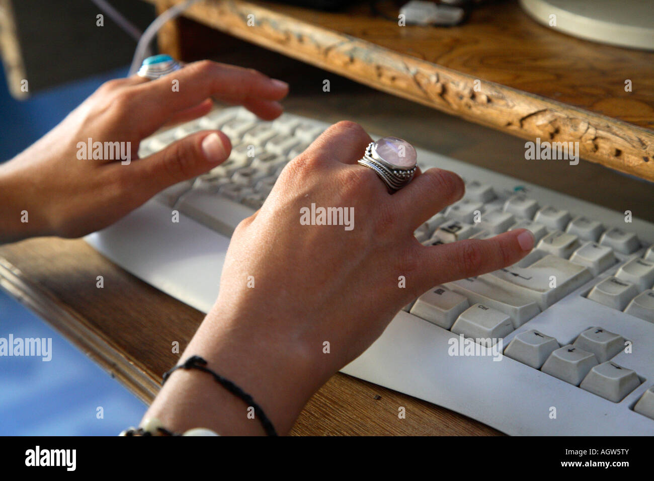 The typist hi-res stock photography and images - Alamy