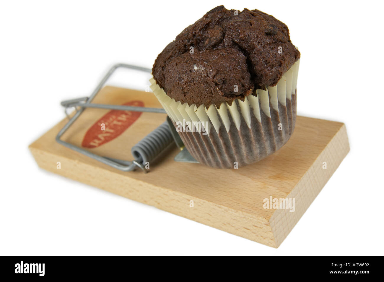 Mouse Trap Diet Concept Stock Photo - Alamy