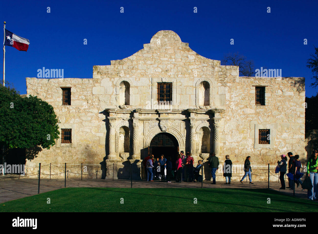 The Alamo San Antonio Texas Stock Photo - Alamy