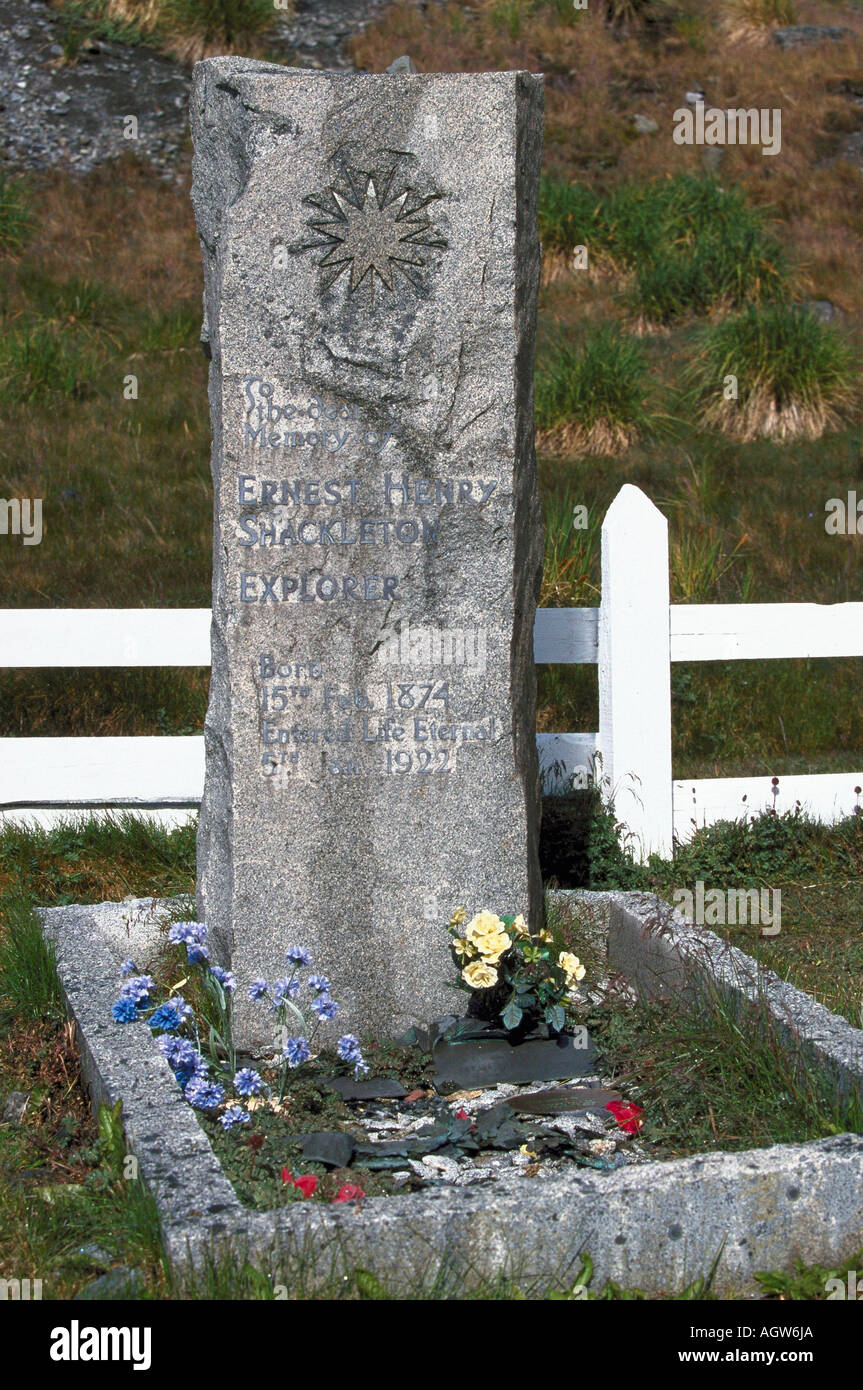 Sir ernest shackleton grave hi-res stock photography and images - Alamy