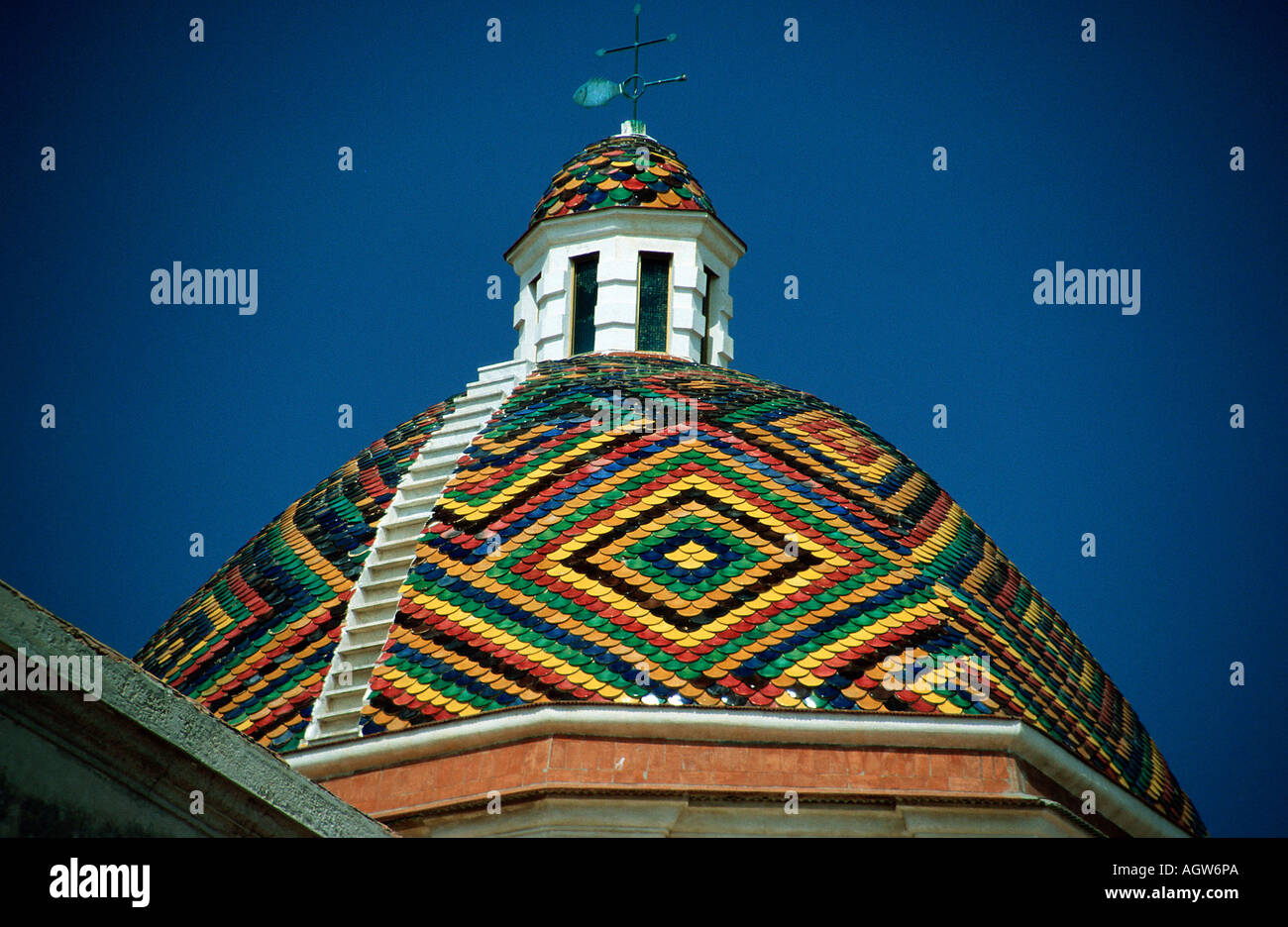 Doomed roof of Church Stock Photo - Alamy