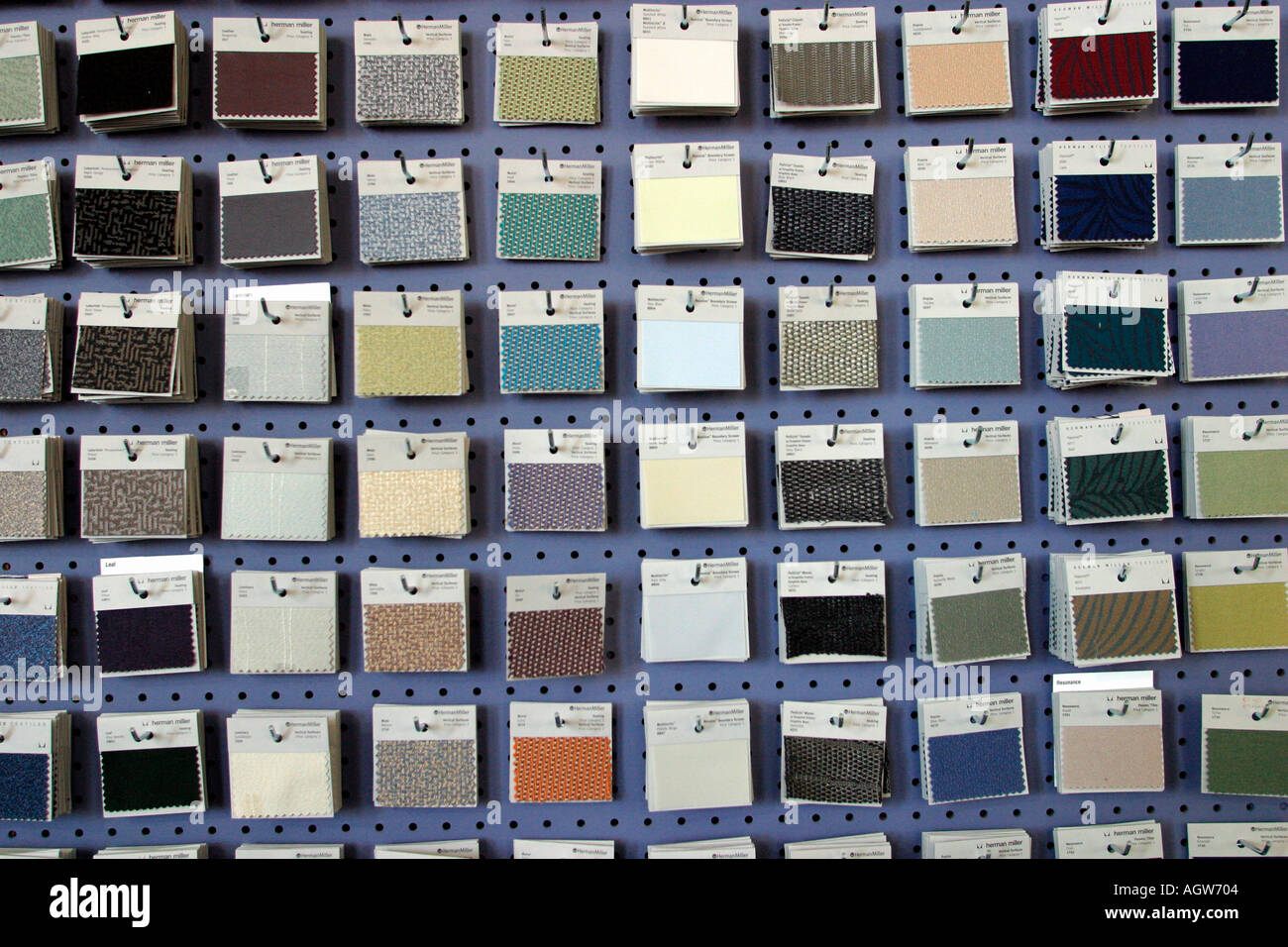 Fabric swatches office furniture retailer hi-res stock photography and ...