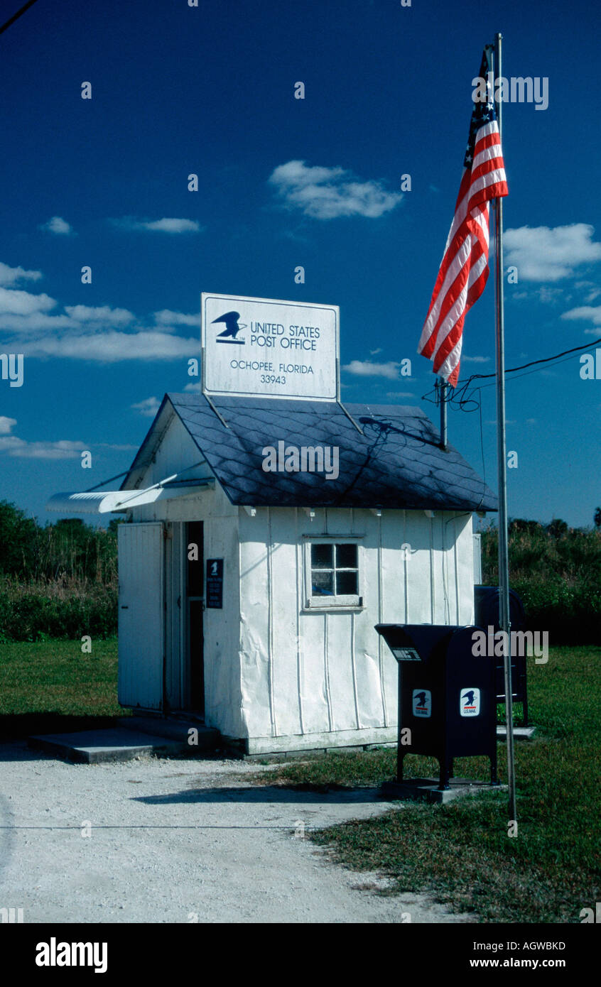 Post office / Ochopee Stock Photo - Alamy