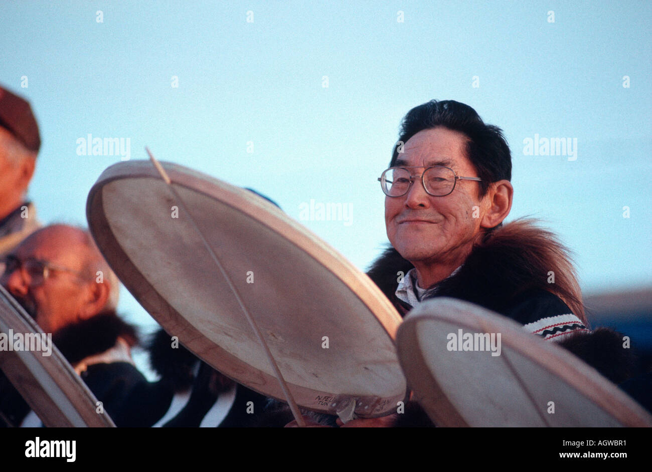 Inuit drum hi-res stock photography and images - Alamy