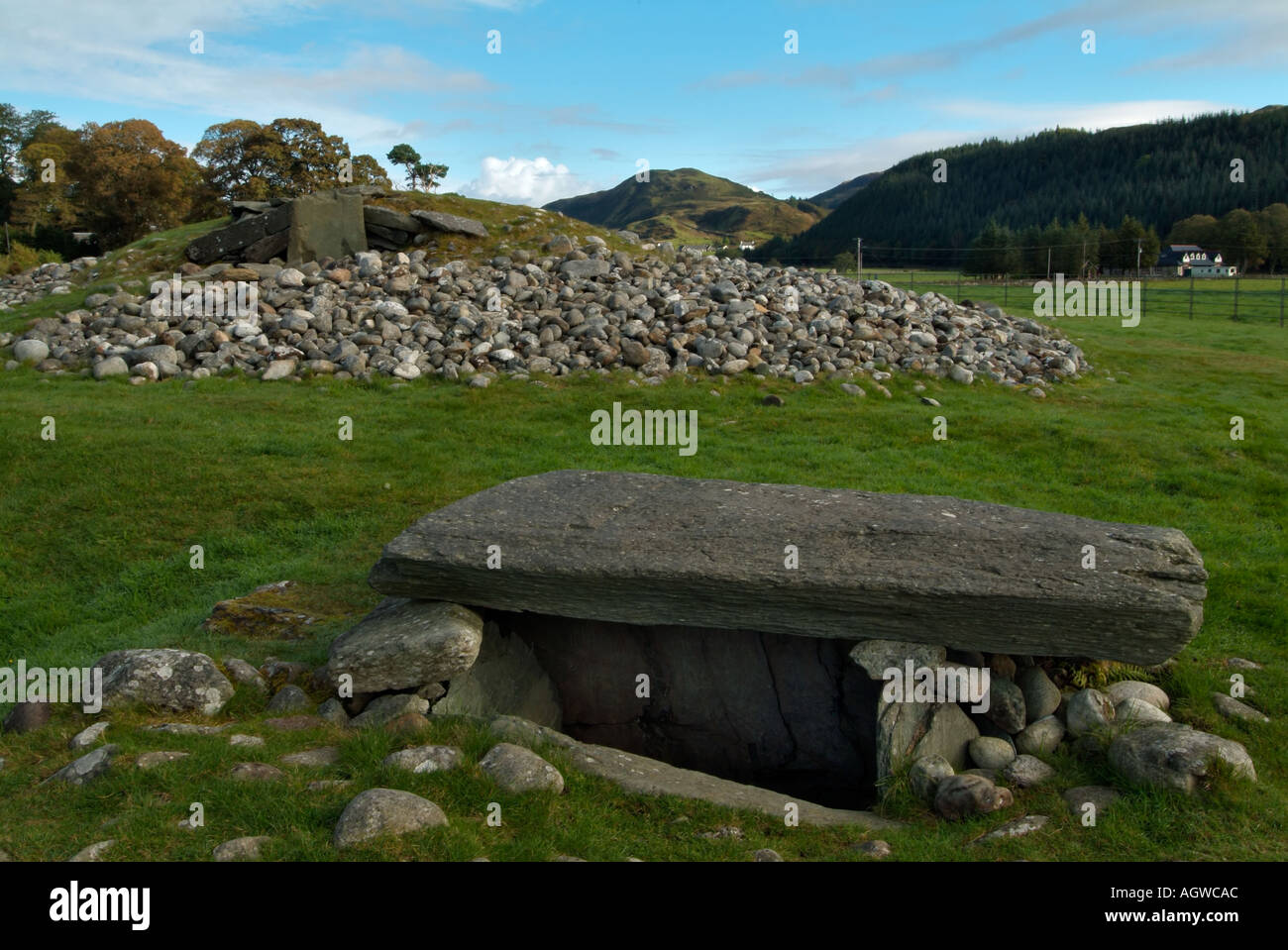 Kilmartin glen cairn hi-res stock photography and images - Alamy