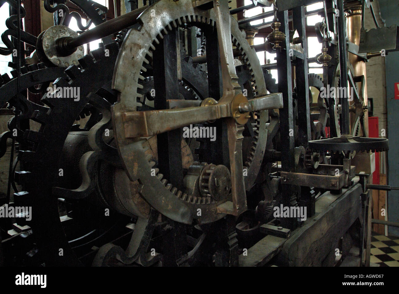 Carillon bell mechanism hi-res stock photography and images - Alamy