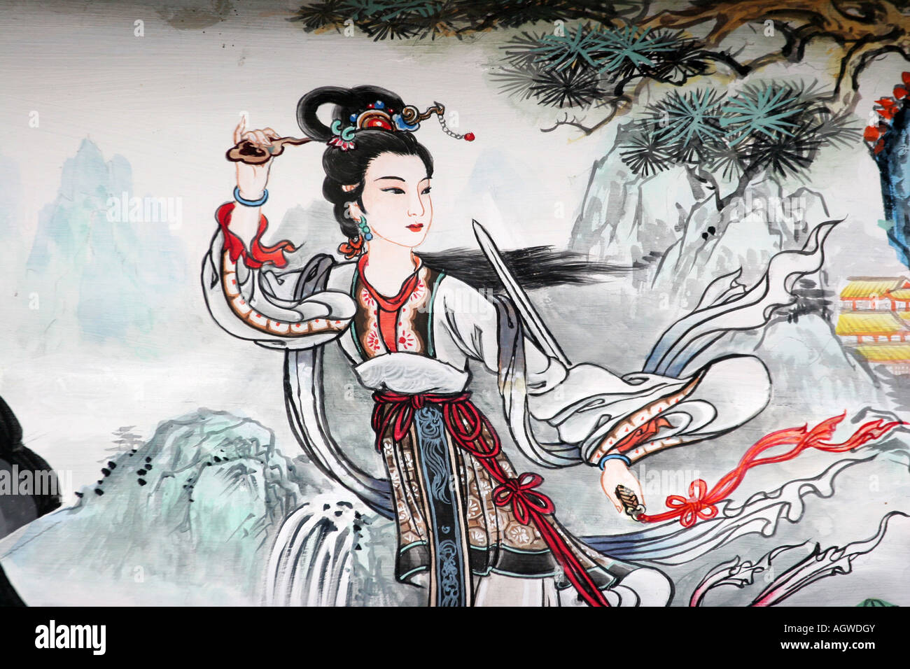 Chinese painting hi-res stock photography and images - Alamy