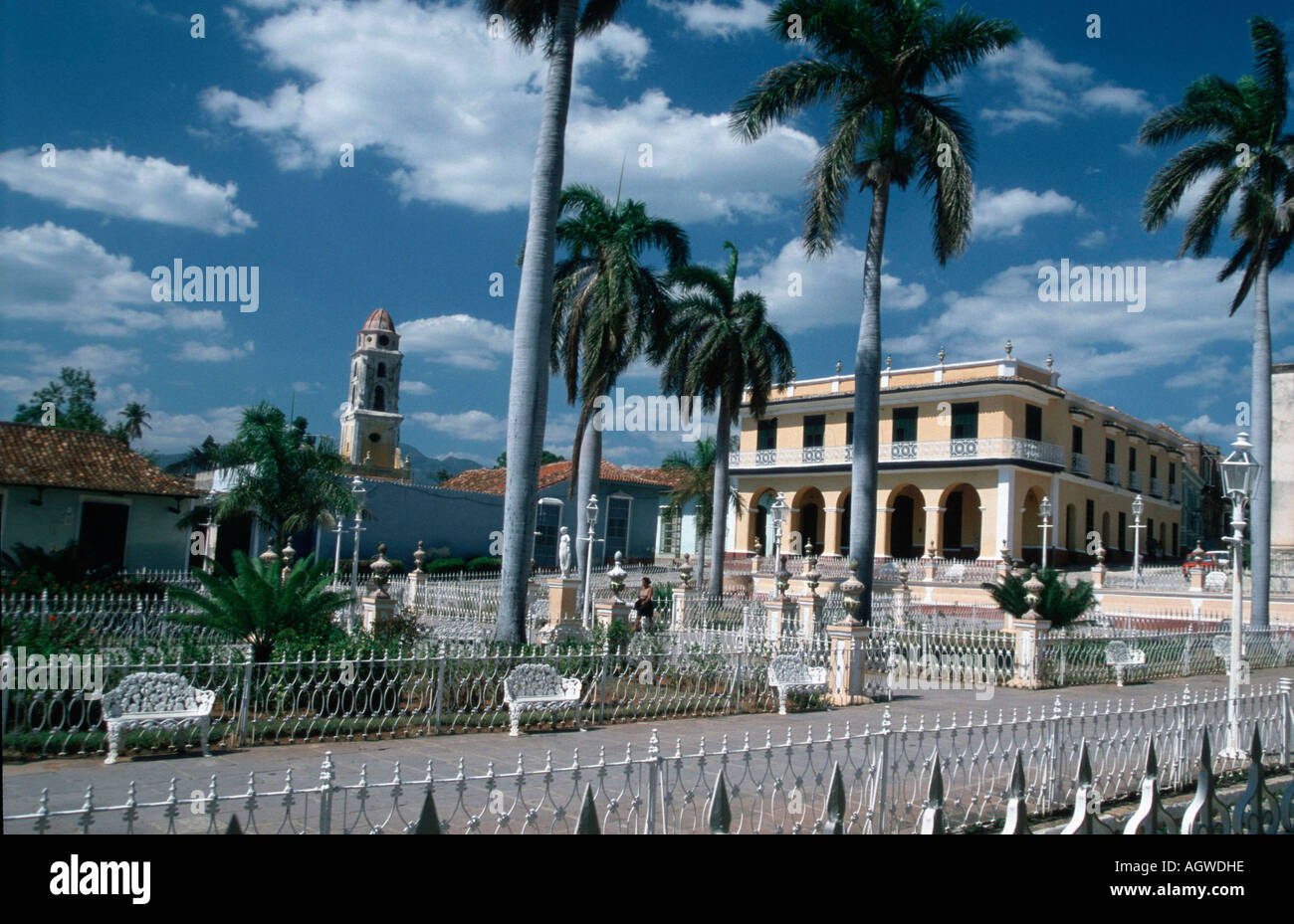 Plaza Mayor / Trinidad Stock Photo - Alamy
