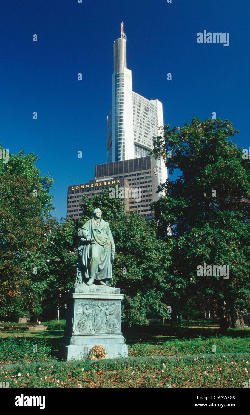 Goethe memorial / Frankfurt am Main Stock Photo - Alamy